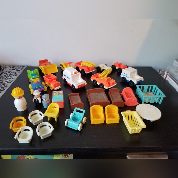 Fisher-Price | Toys | Vtg Fisher Price Little People Lot | Poshmark